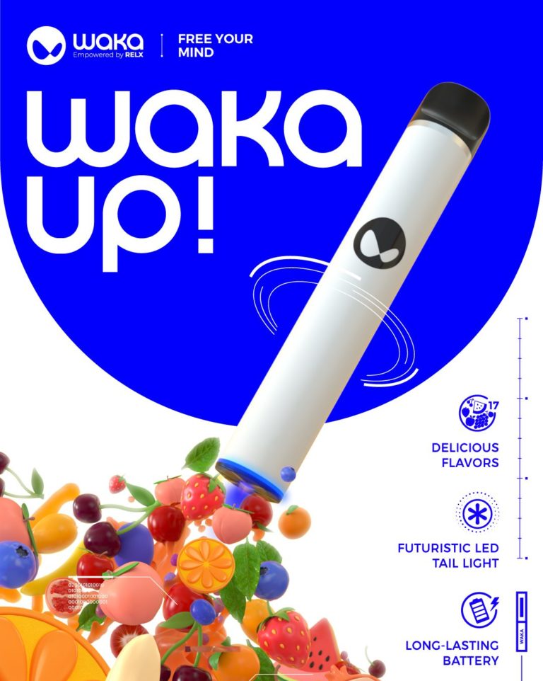 Waka Solo | Vaporizador Desechable 5% - 1800+ caladas | Vapelab