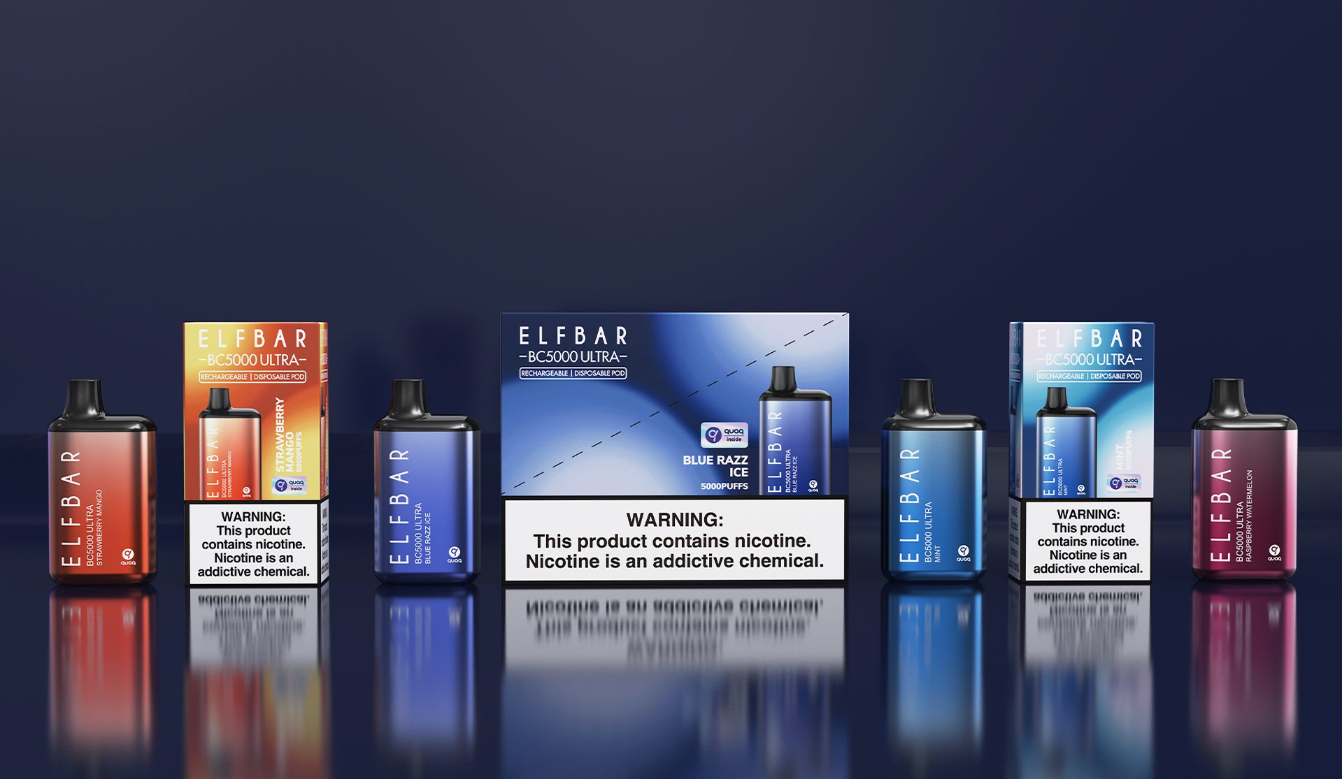 Elf Bar Bc 5000 Ultra Vaporizador Desechable 5000 Caladas